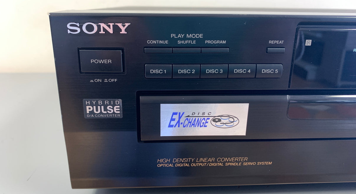 Sony CDP-C445 Carousel 5 Discs – The Turntable Store