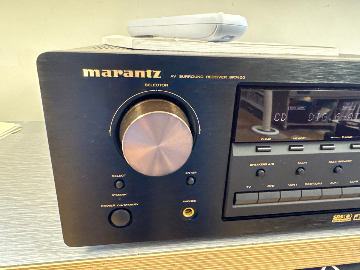Marantz SR-7400 Stereo receiver * Remote – The Turntable Store