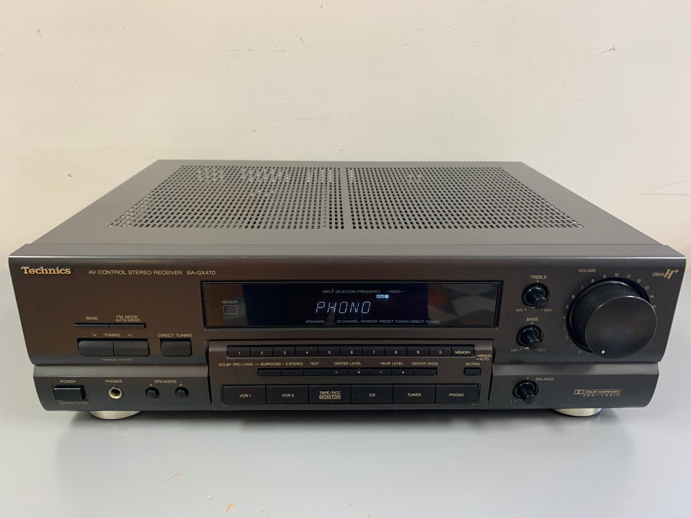 Technics SA-GX470 Stereo Receiver – The Turntable Store