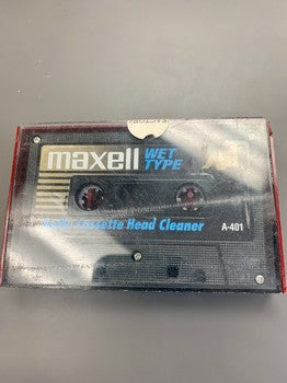 Maxell Audio Head Cleaner A-401 – The Turntable Store