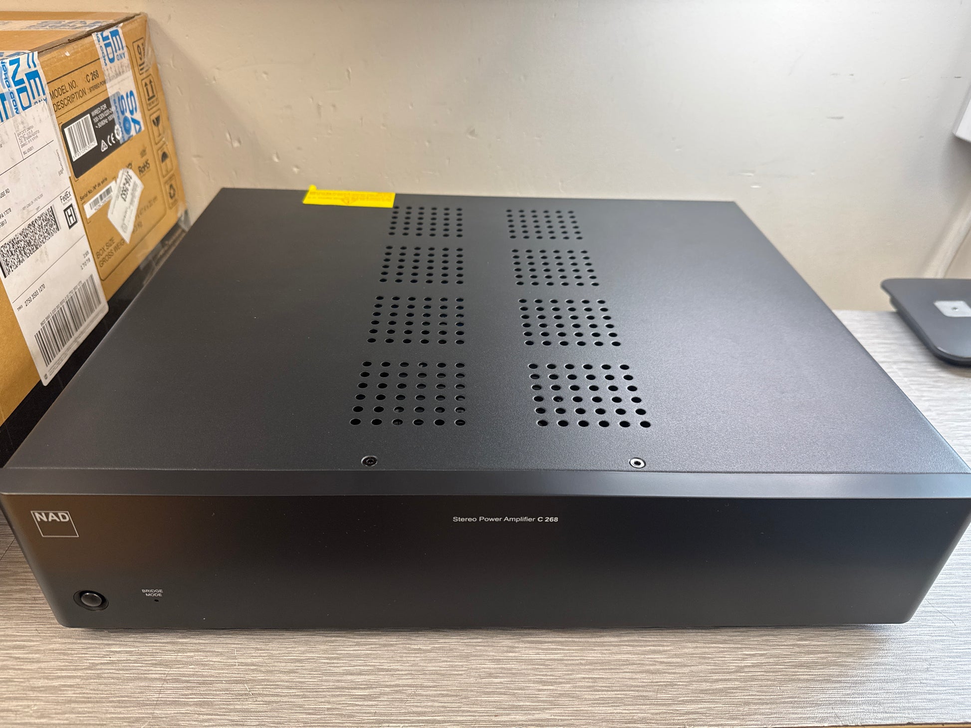 NAD C268 Stereo Power Amplifier * Box – The Turntable Store