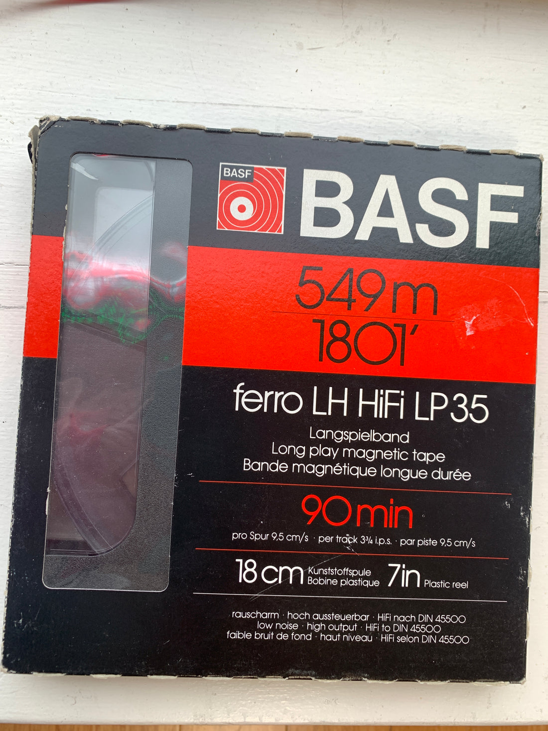 7 Inch BASF Reel Tape – The Turntable Store