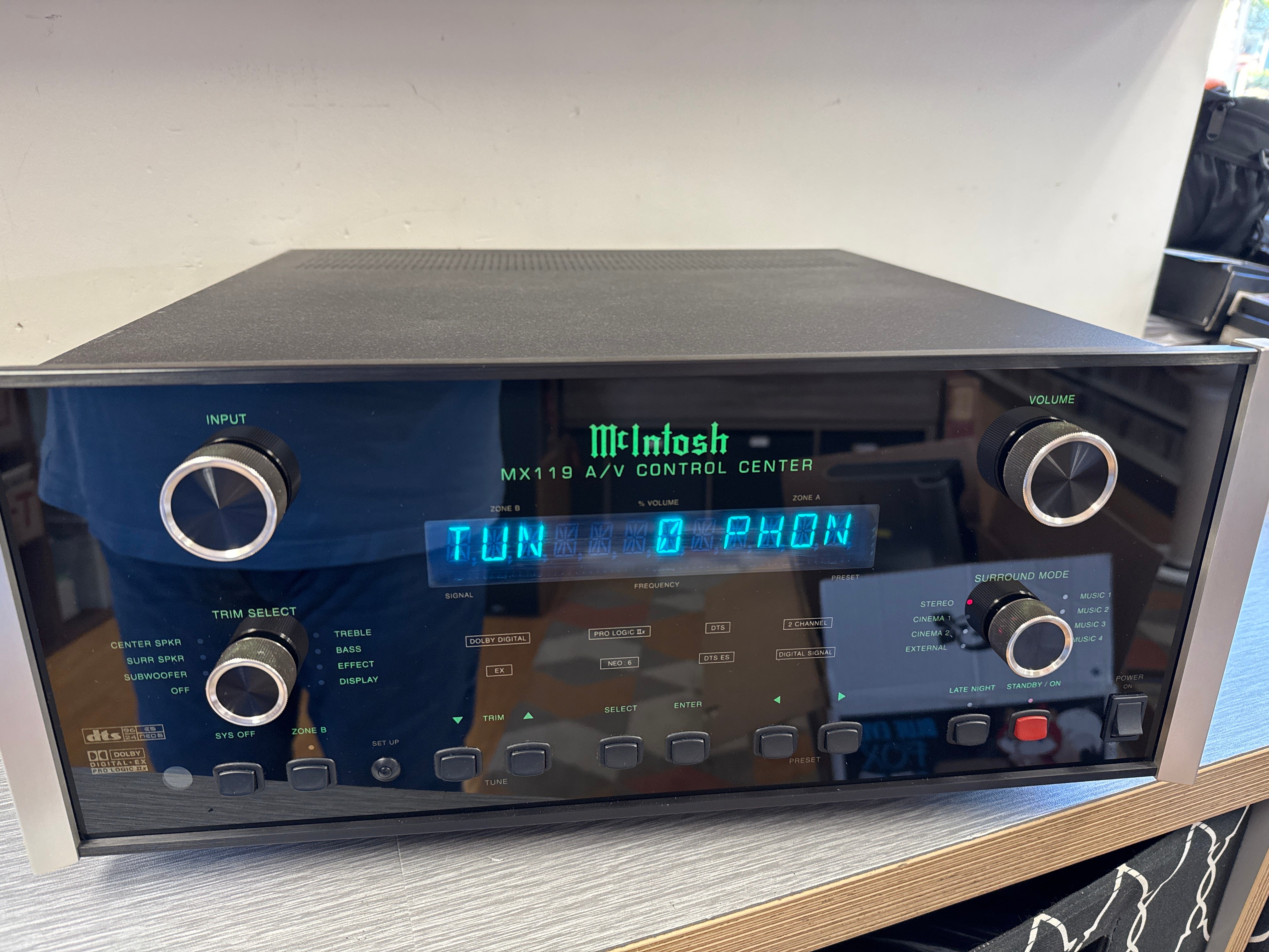 McIntosh MX-119 Stereo Preamplifier * Remote * Manual * Box * TM-1 Tun ...