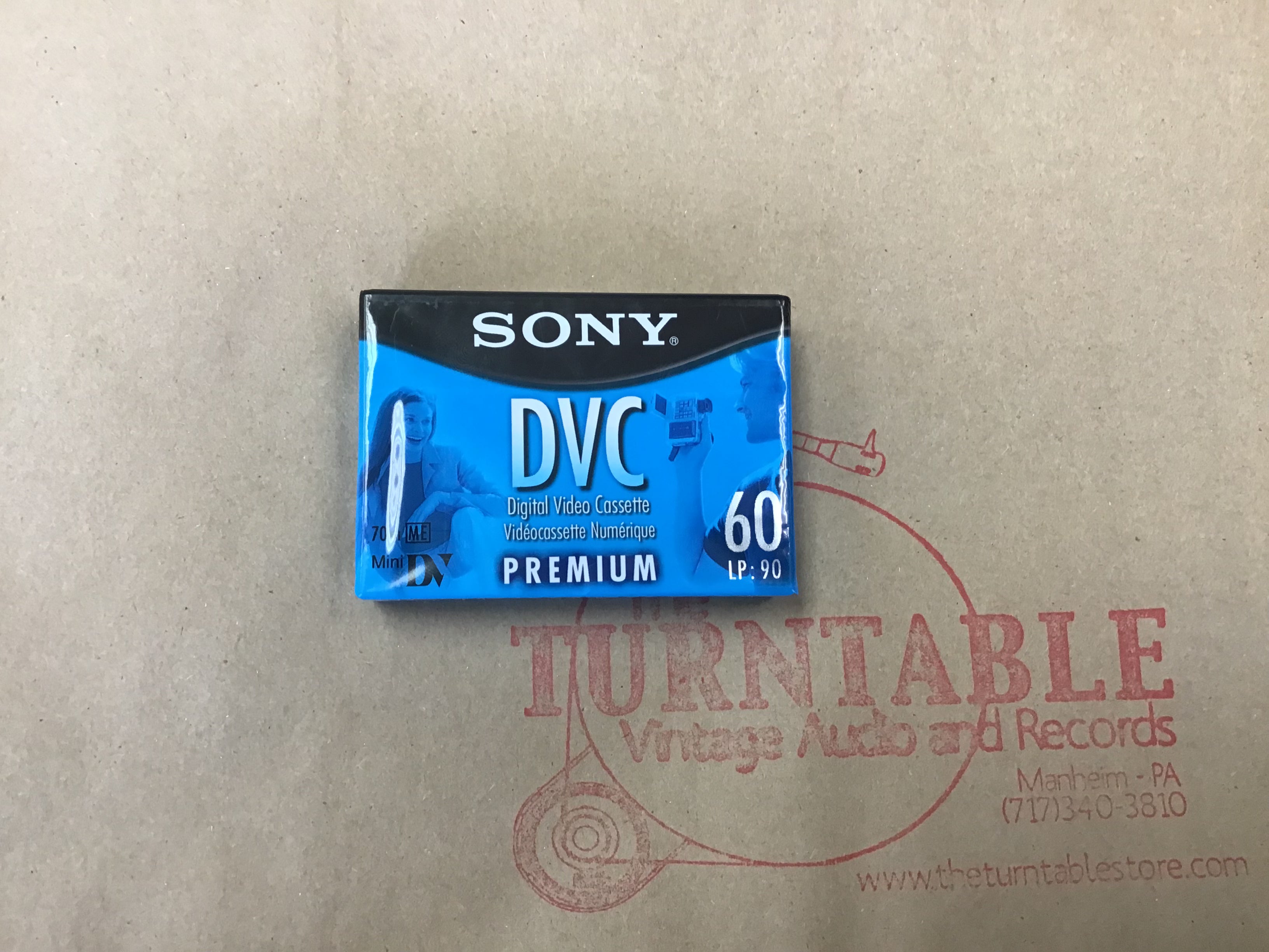 Sony DVM60PRL Premium LP 90 DVC 60 min SEALED – The Turntable Store
