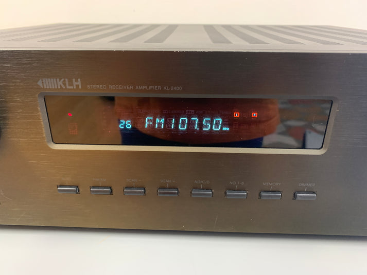 KLH KL-2400 Stereo Receiver – The Turntable Store