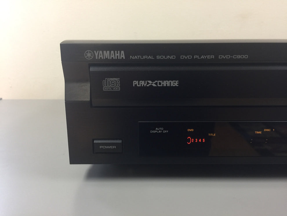 Yamaha DVD C900 * CD/DVD Changer * 5 Discs – The Turntable Store
