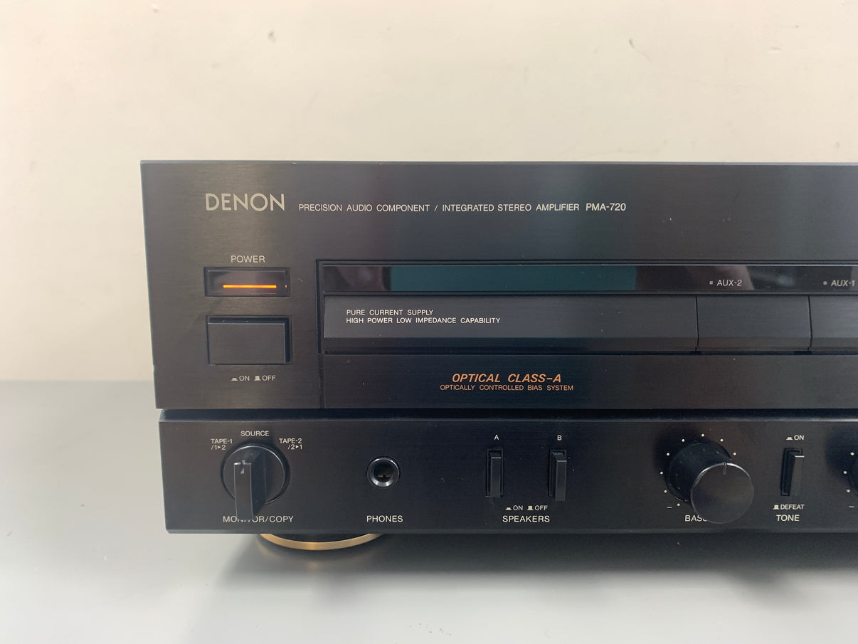 Denon PMA-720 Stereo Integrated Amplifier – The Turntable Store