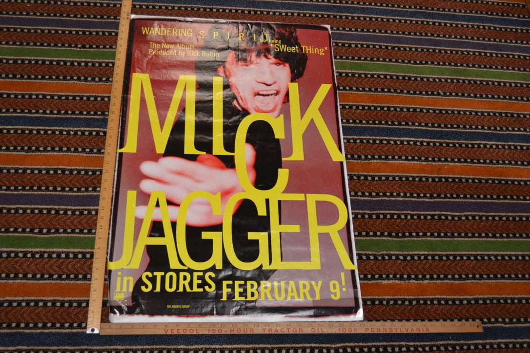 Mick Jagger Spirit Poster 24x36 inch – The Turntable Store