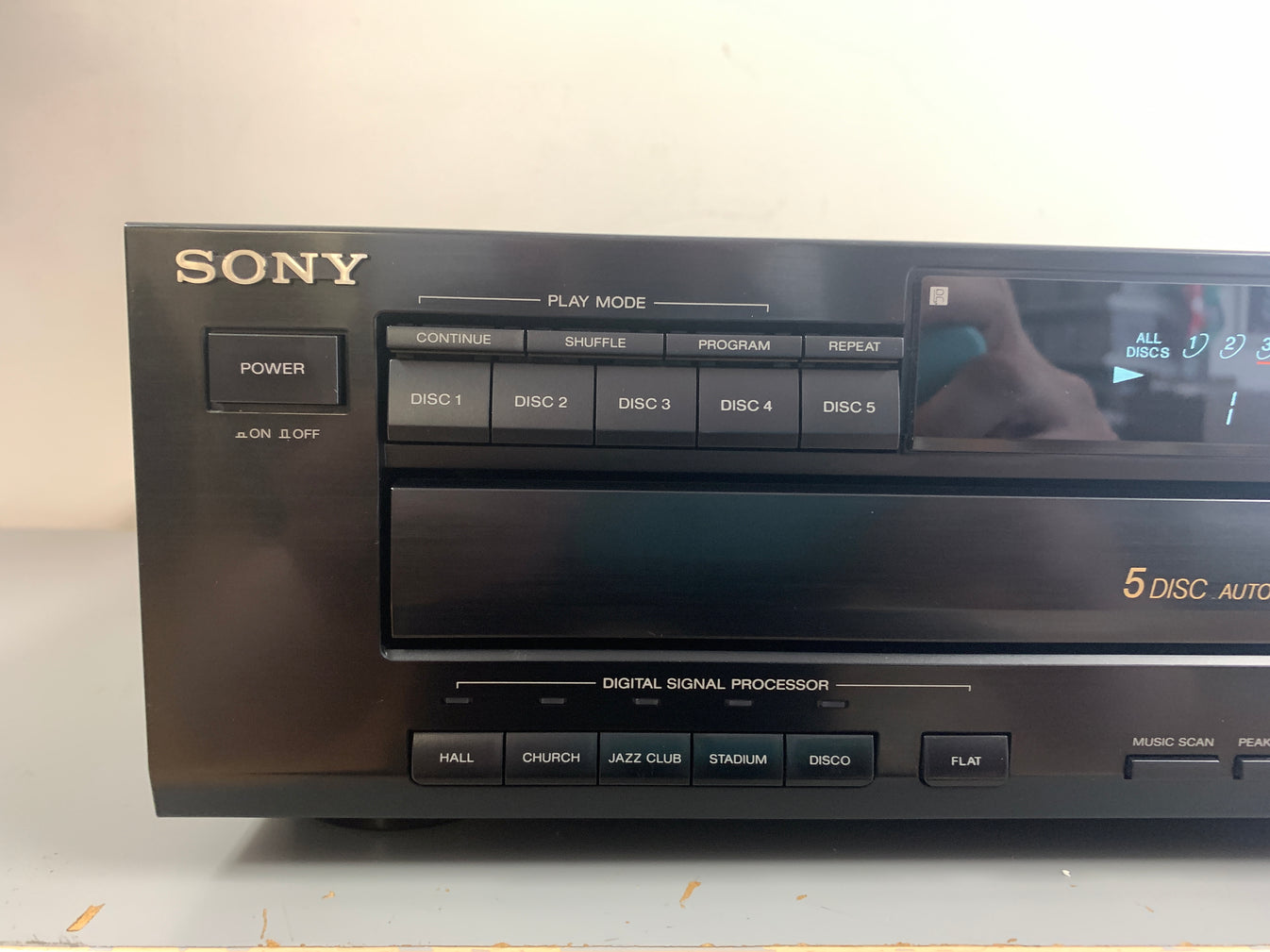 Sony CDP-C525 CD Changer – The Turntable Store