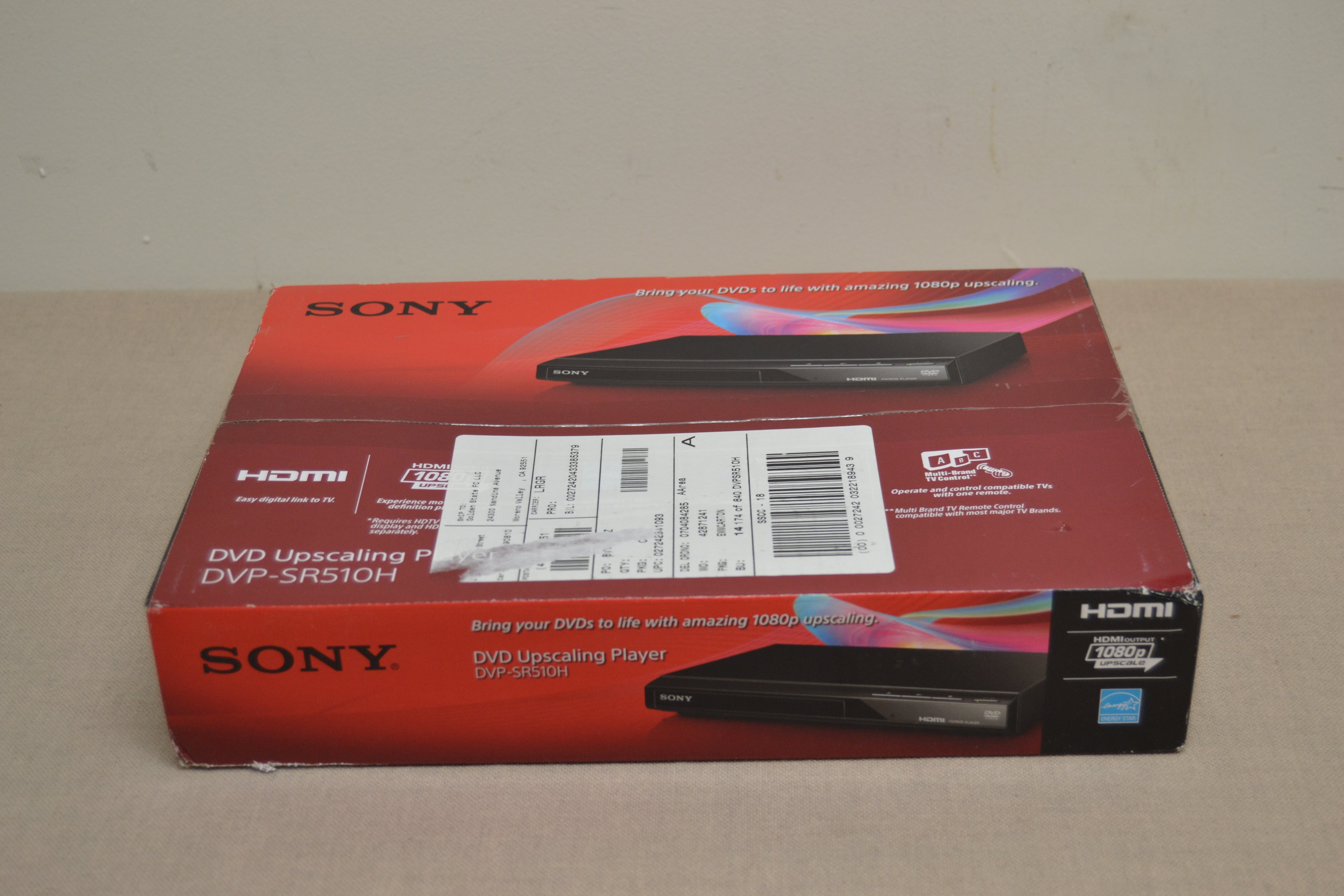 Sony DVP-SR510H DVD Player - NEW OLD STOCK _ Sealed Box – The Turntable ...