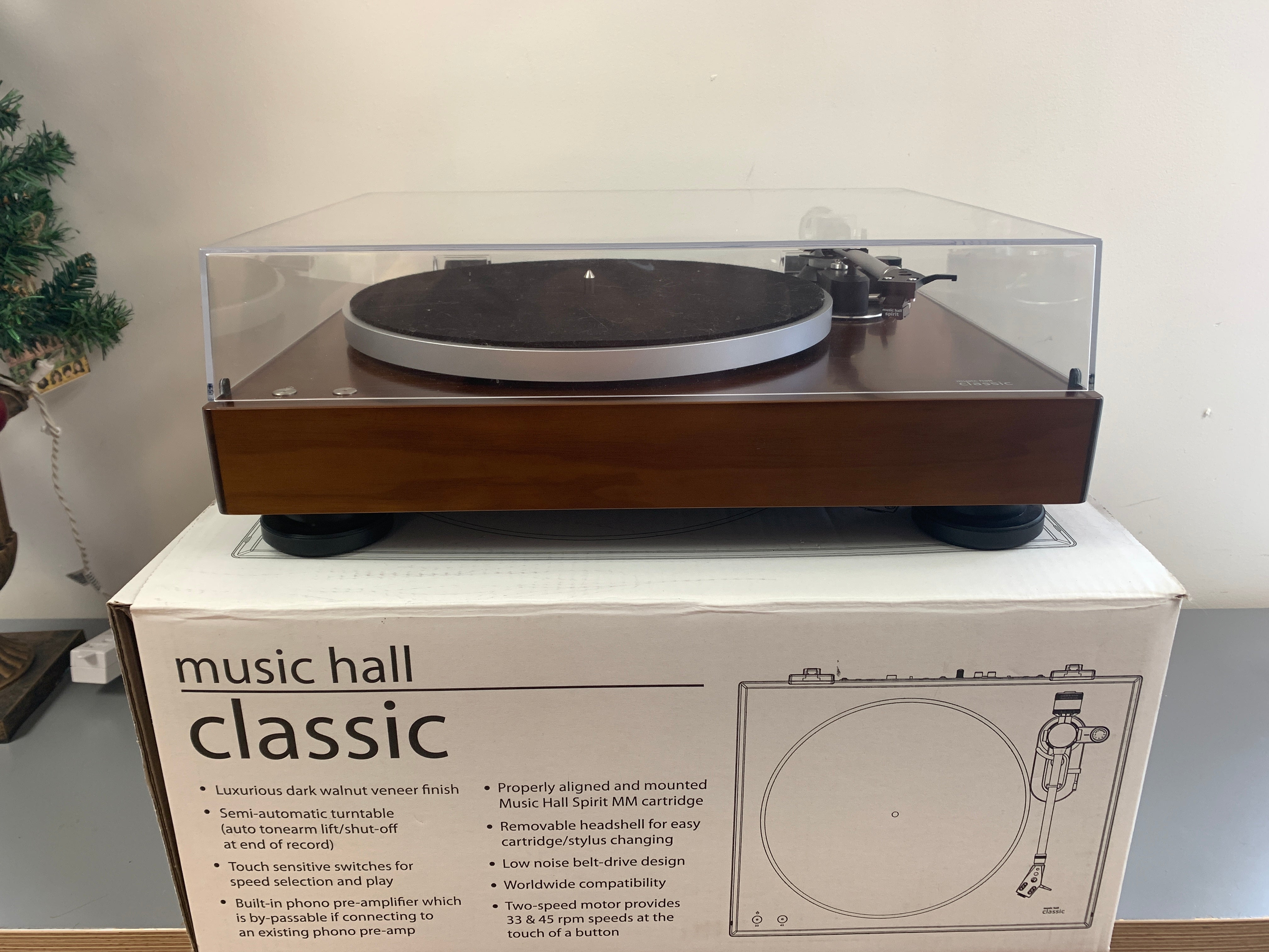 Music Hall Classic Turntable * box – The Turntable Store