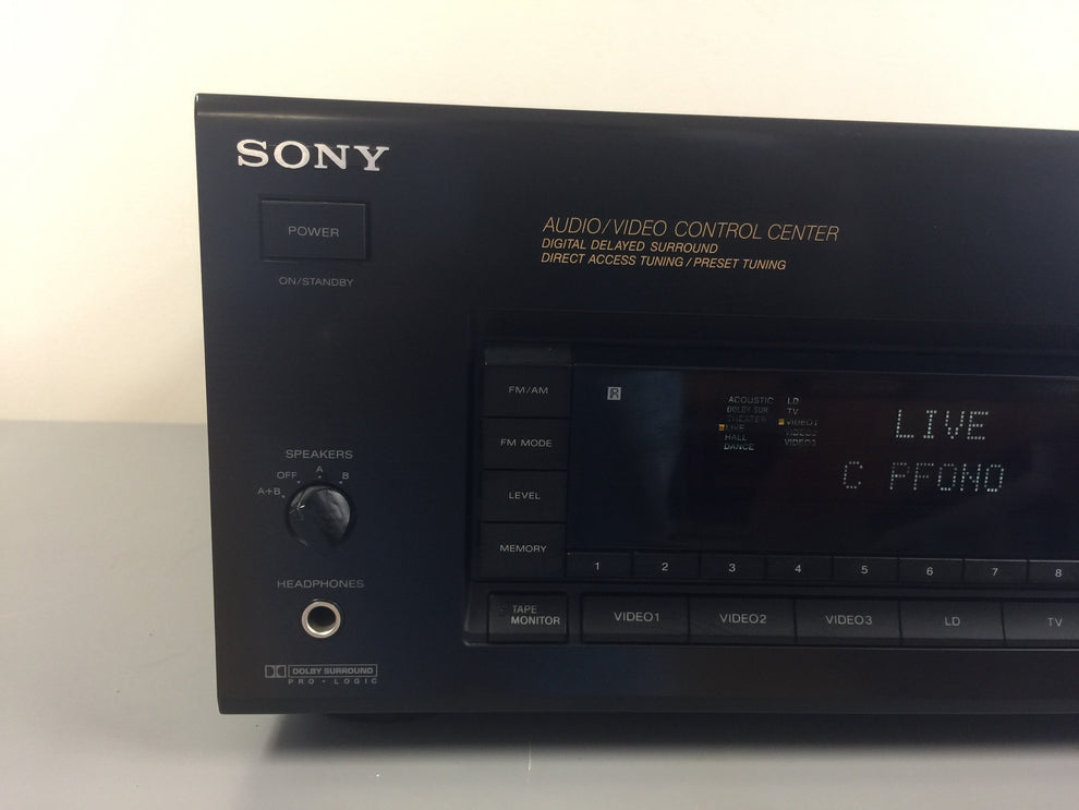 Sony STR-D1015 Stereo Receiver * 120W RMS * 1994 – The Turntable Store