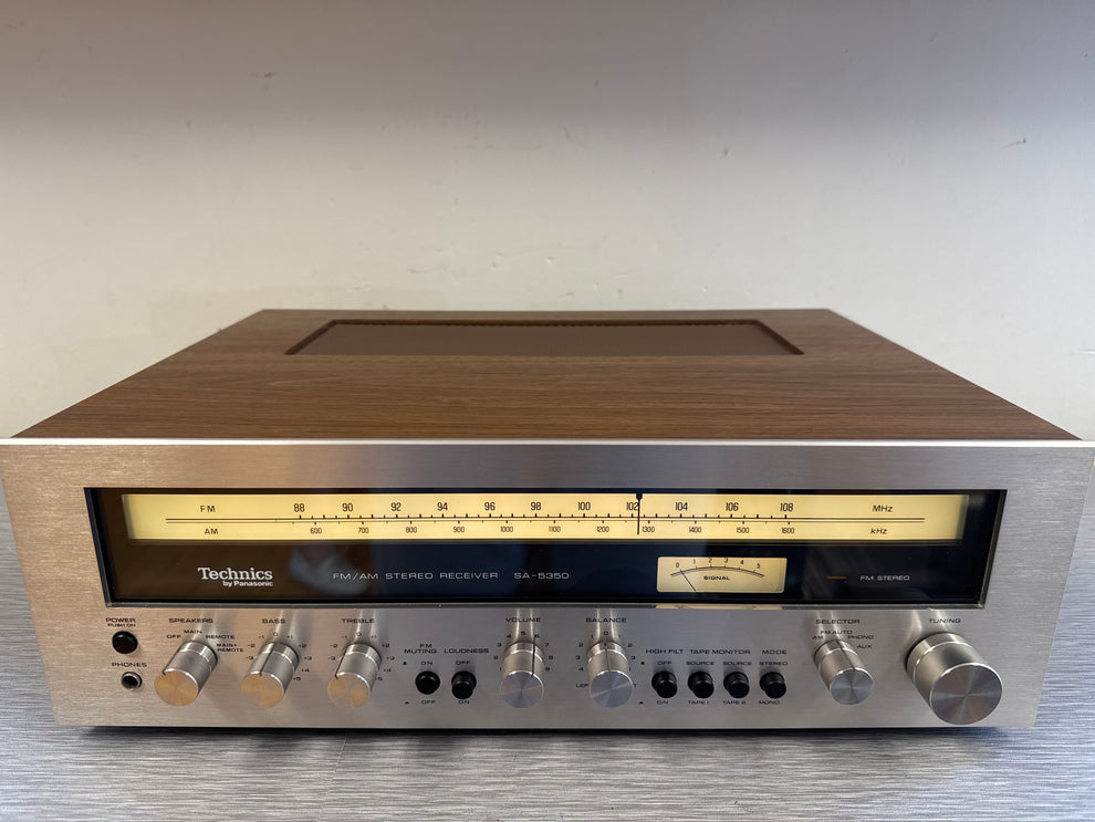 Technics SA-5350 Stereo Receiver * 28W RMS * – The Turntable Store