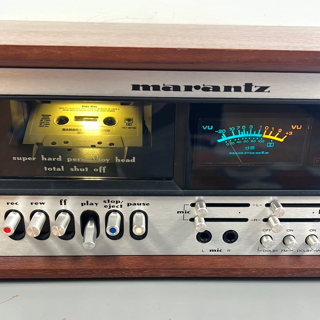 Marantz Model 5020 Single Cassette Deck * Original Wood Case – The ...