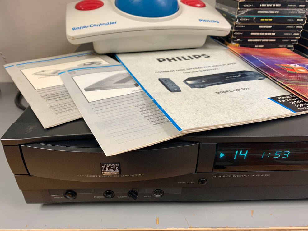 Philips CDI 910 Compact Disc Interactive Player Bundle – The Turntable ...