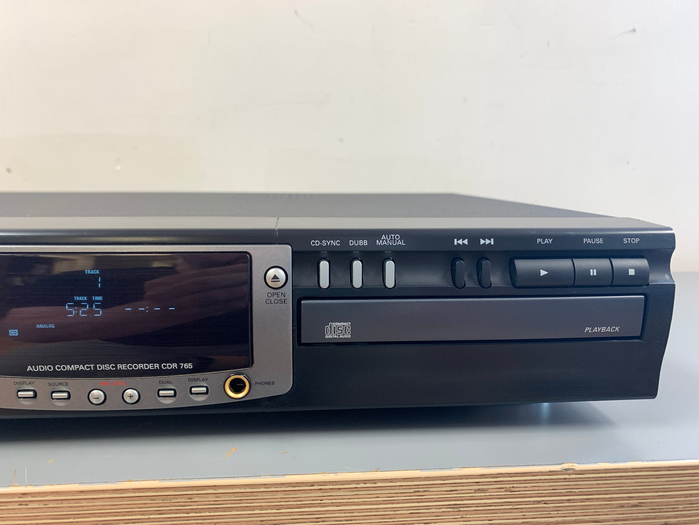 Philips CDR 765 CD Player/Recorder – The Turntable Store