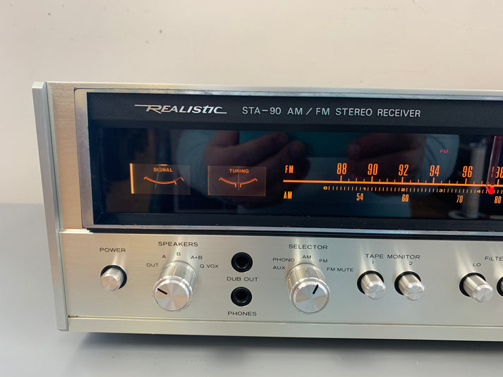 Realistic STA-90 Stereo Receiver * 45W * 1978 – The Turntable Store