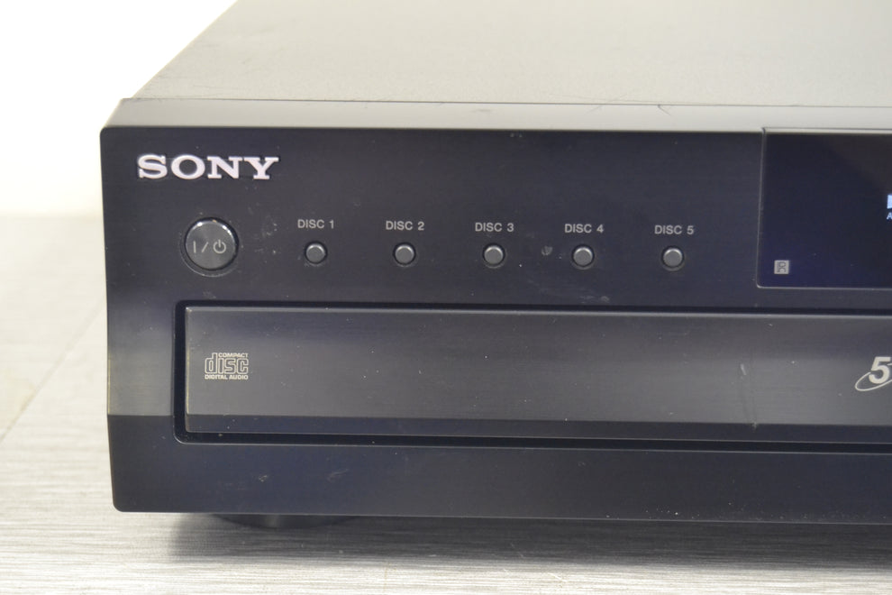 Sony CDP-CE500 CD Carousel 5 Discs / USB Recorder – The Turntable Store