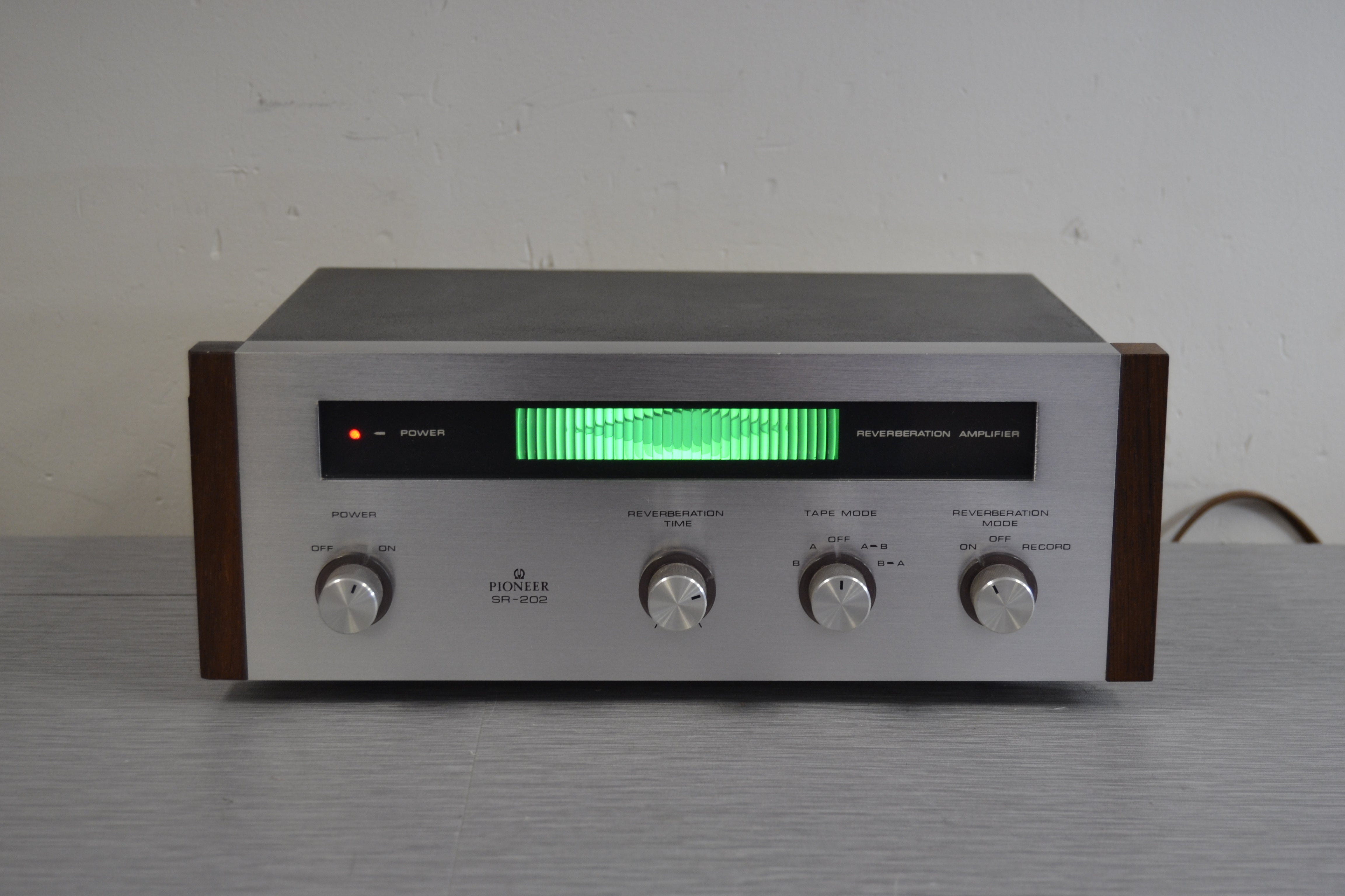 Pioneer SR-202 Reverberation Amplifier * Serviced – The Turntable Store