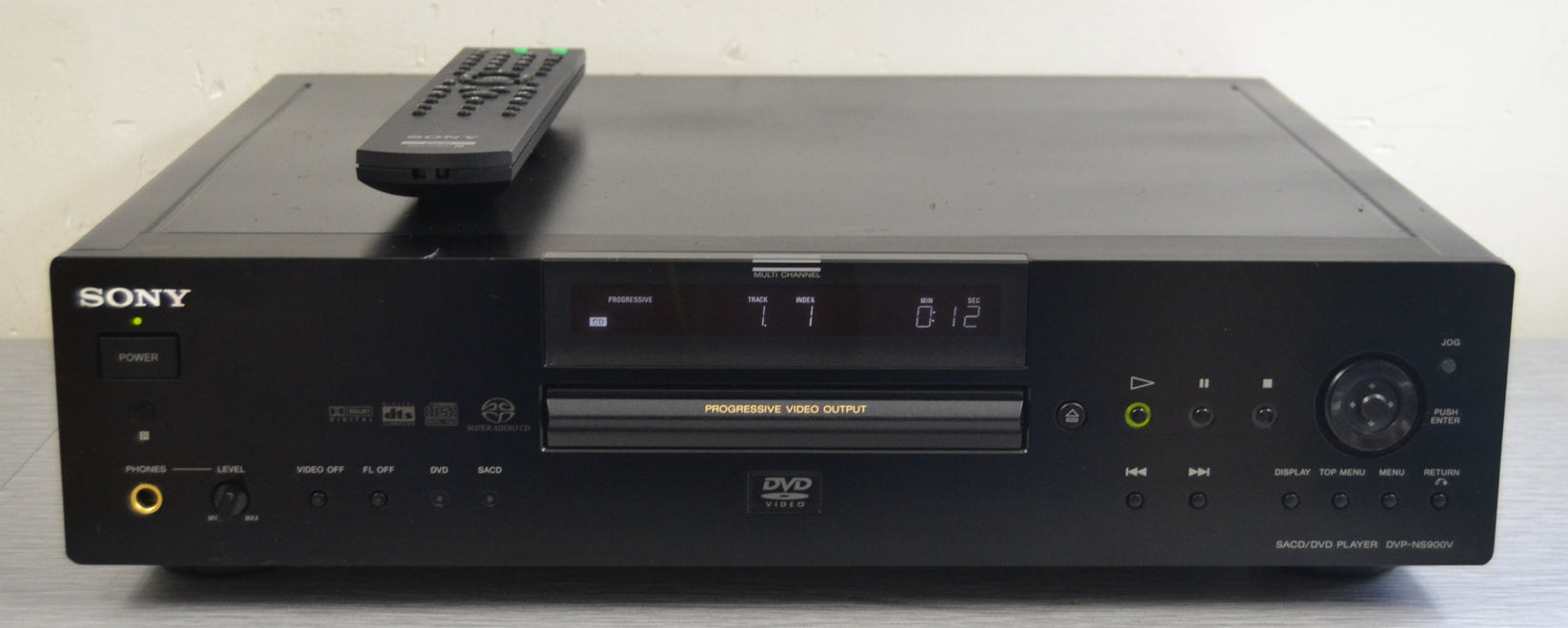 Sony DVP-NS900V CD/SACD/DVD Player * Remote Control – The Turntable Store
