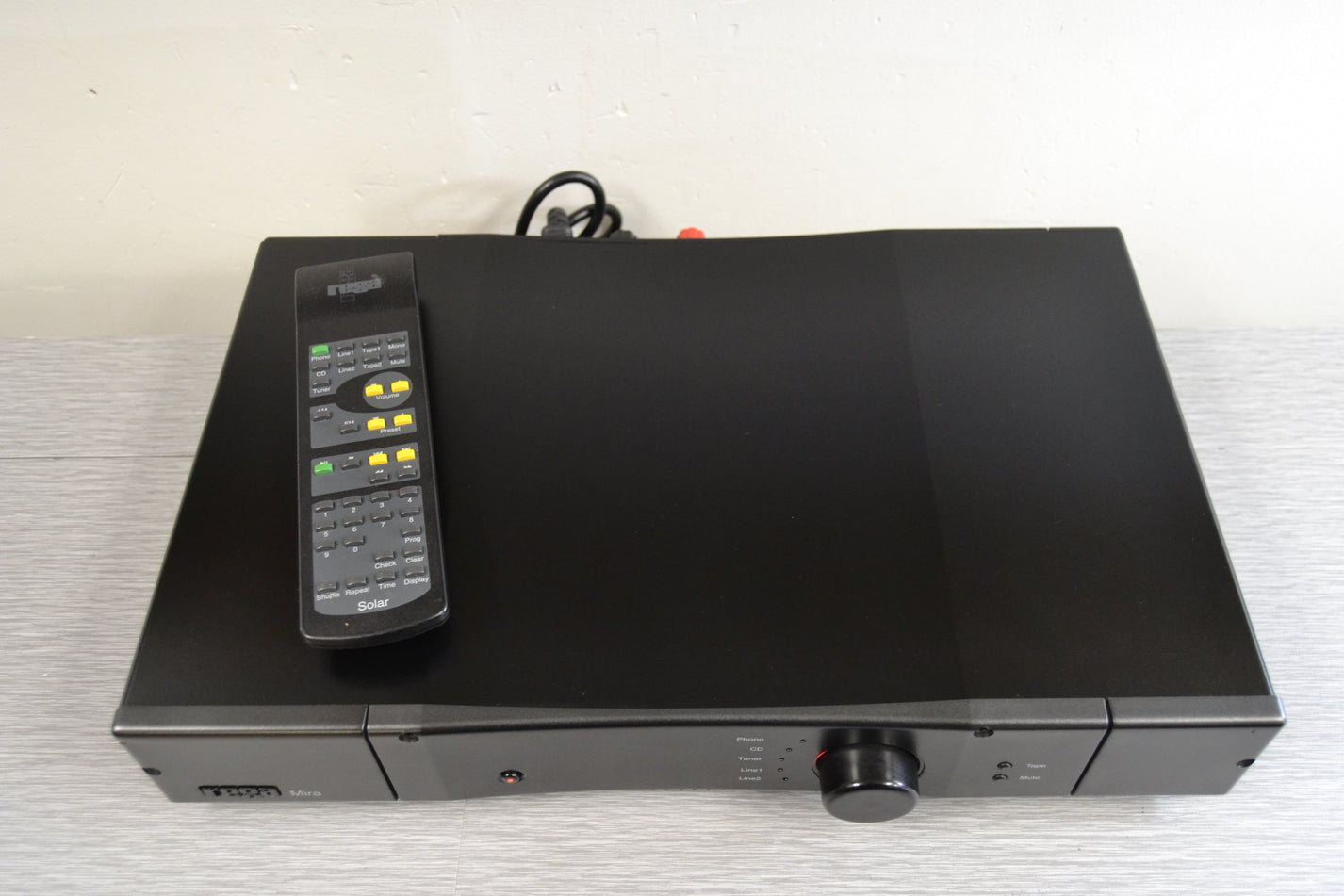 Rega MIRA Integrated Amplifier * Remote Control * – The Turntable Store