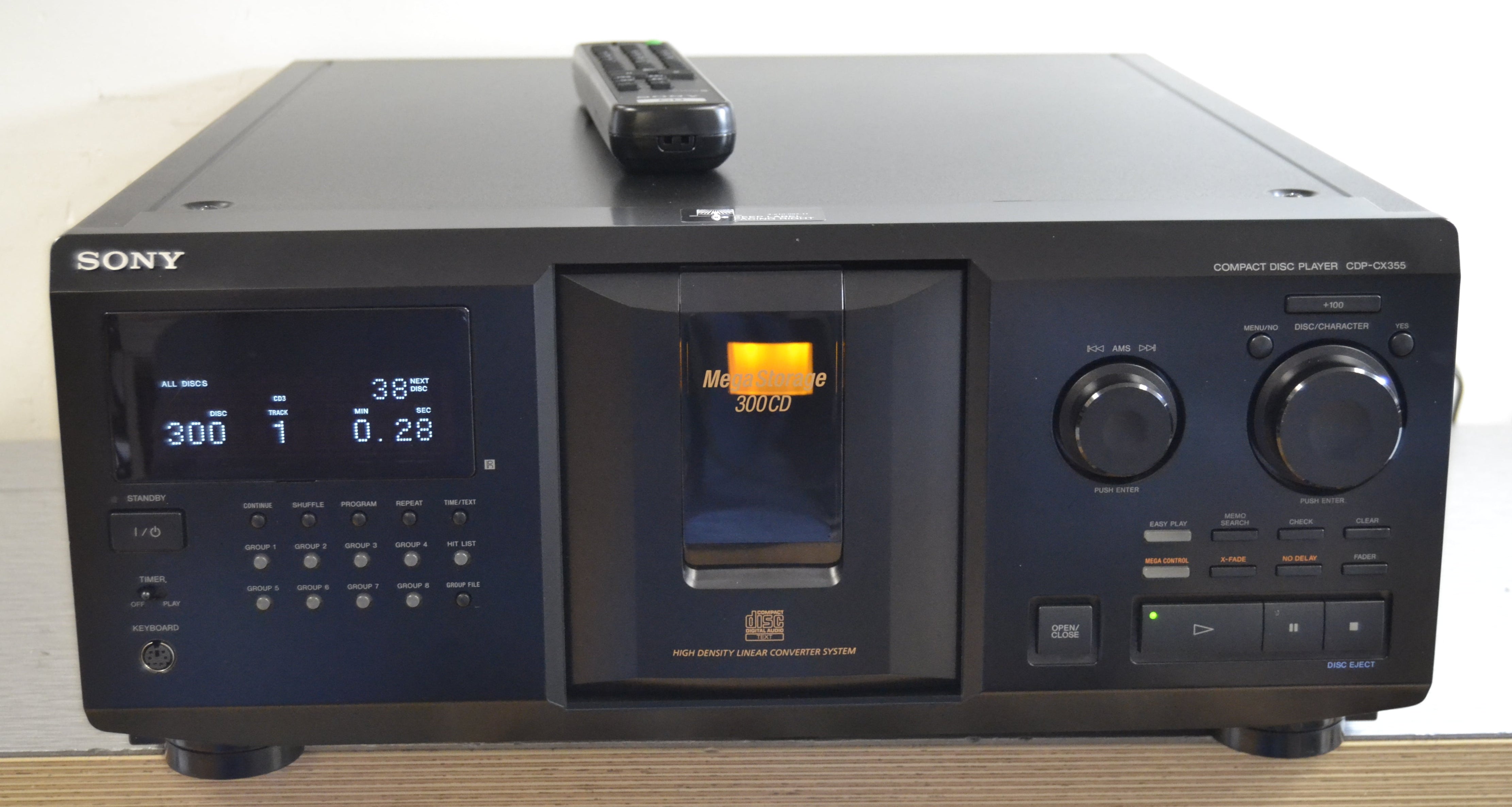 Sony CDP-CX355 CD Changer 300 Discs * Remote Control * 2009 – The ...