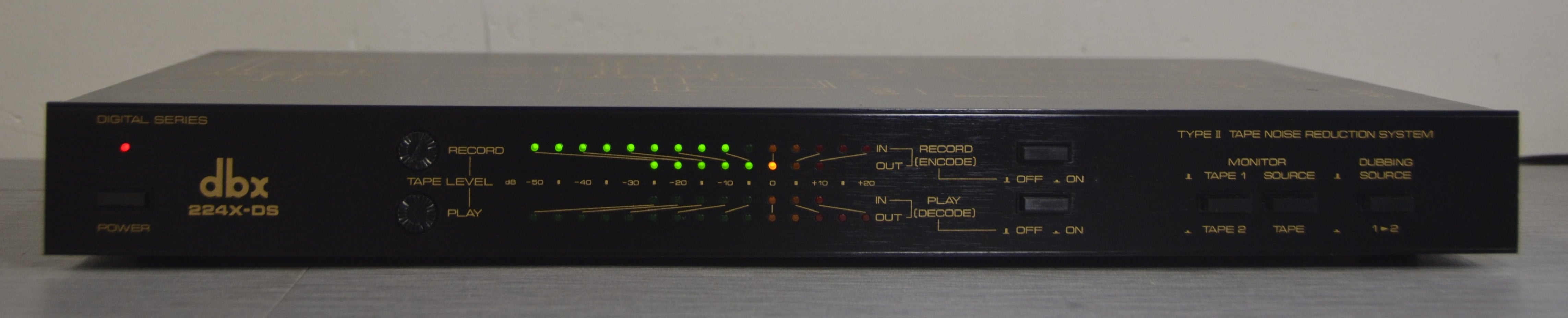 DBX 224x-DS Type II Noise Reduction System – The Turntable Store