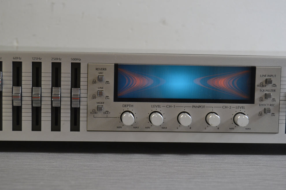 Sansui RG-7 Graphic Equalizer and Reverb – The Turntable Store