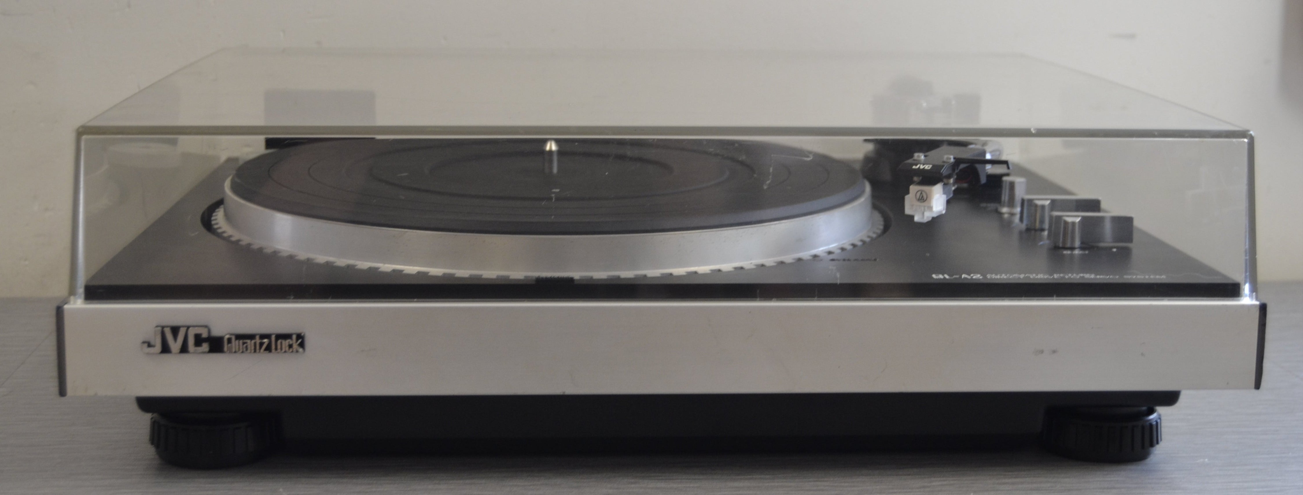 JVC QL-A2 Direct Drive Turntable Quartz Locked * NEW Audio Technica Ca ...