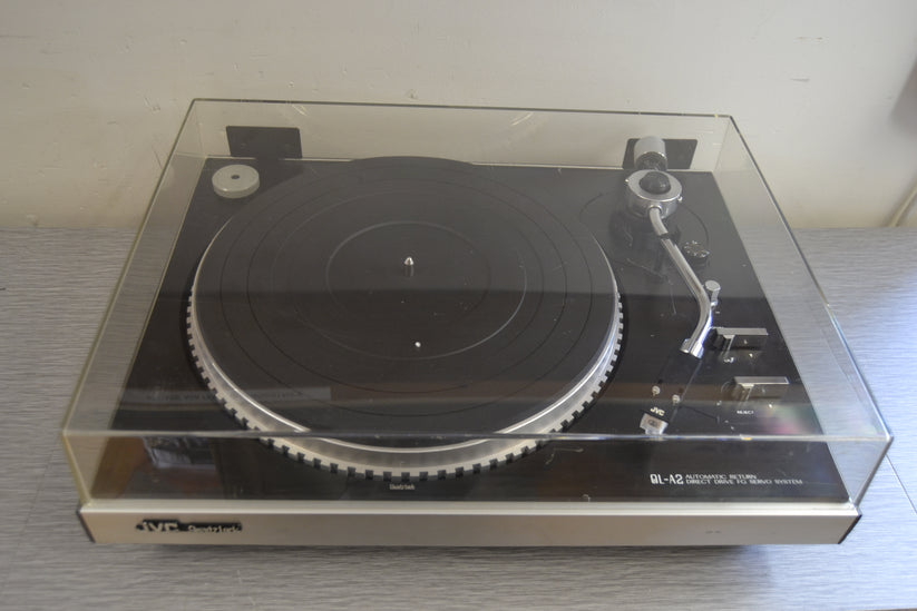 JVC QL-A2 Direct Drive Turntable Quartz Locked * NEW Audio Technica Ca ...