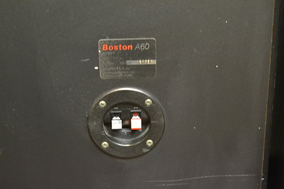 Boston Acoustics A60 Bookshelf Speakers - New Foams in 2025 * Original ...