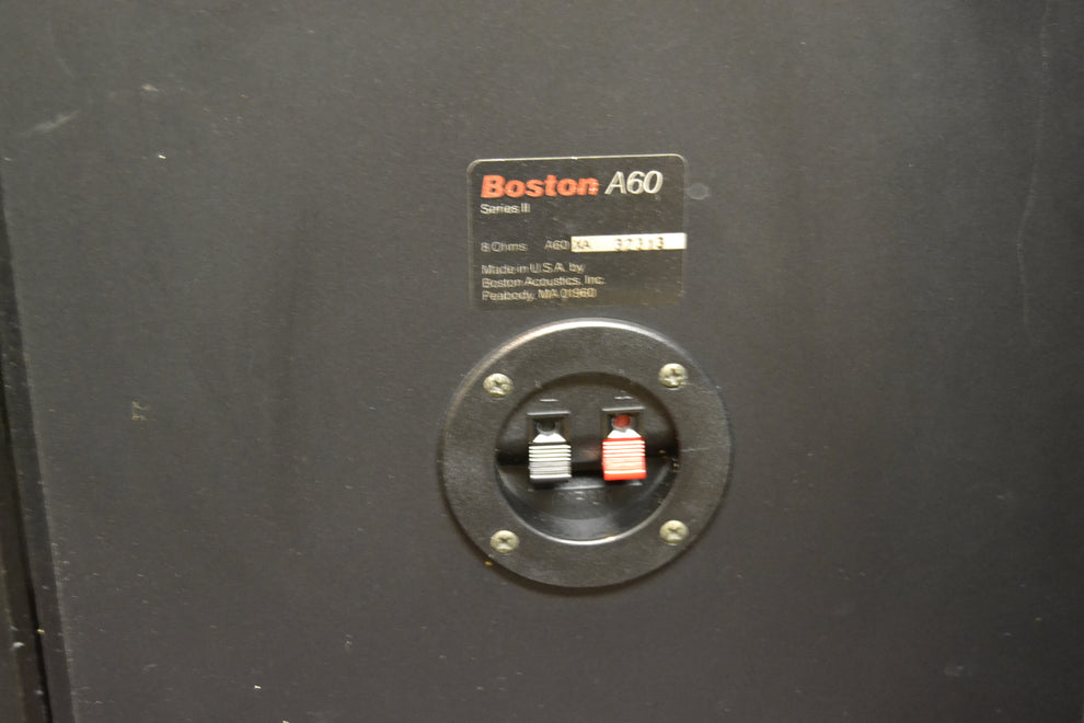Boston Acoustics A60 Bookshelf Speakers - New Foams in 2025 * Original ...