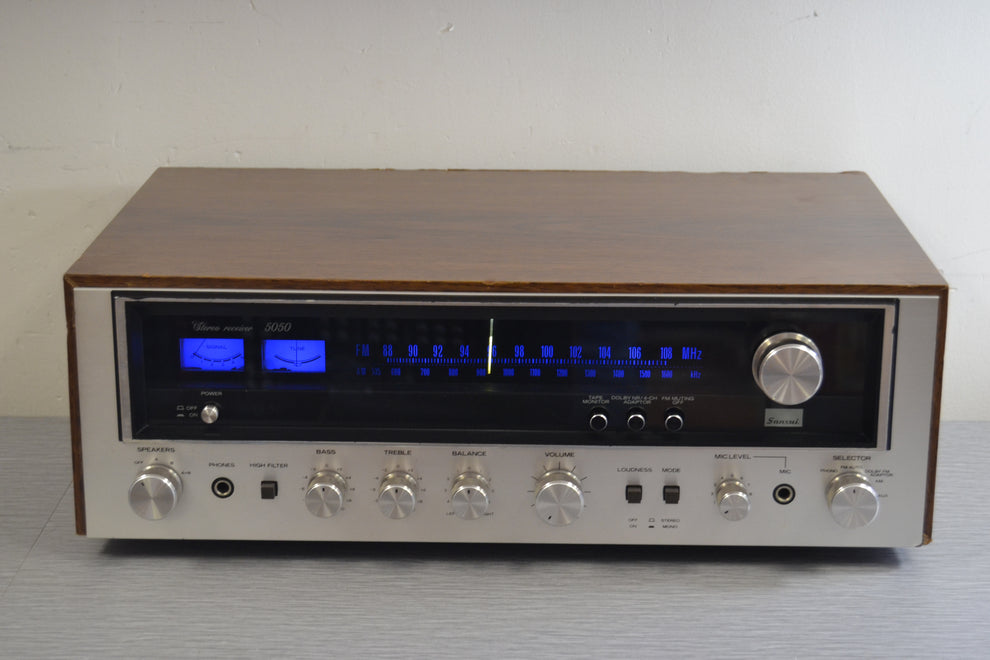 Sansui 5050 Stereo Receiver * 1976 * 30W RMS – The Turntable Store