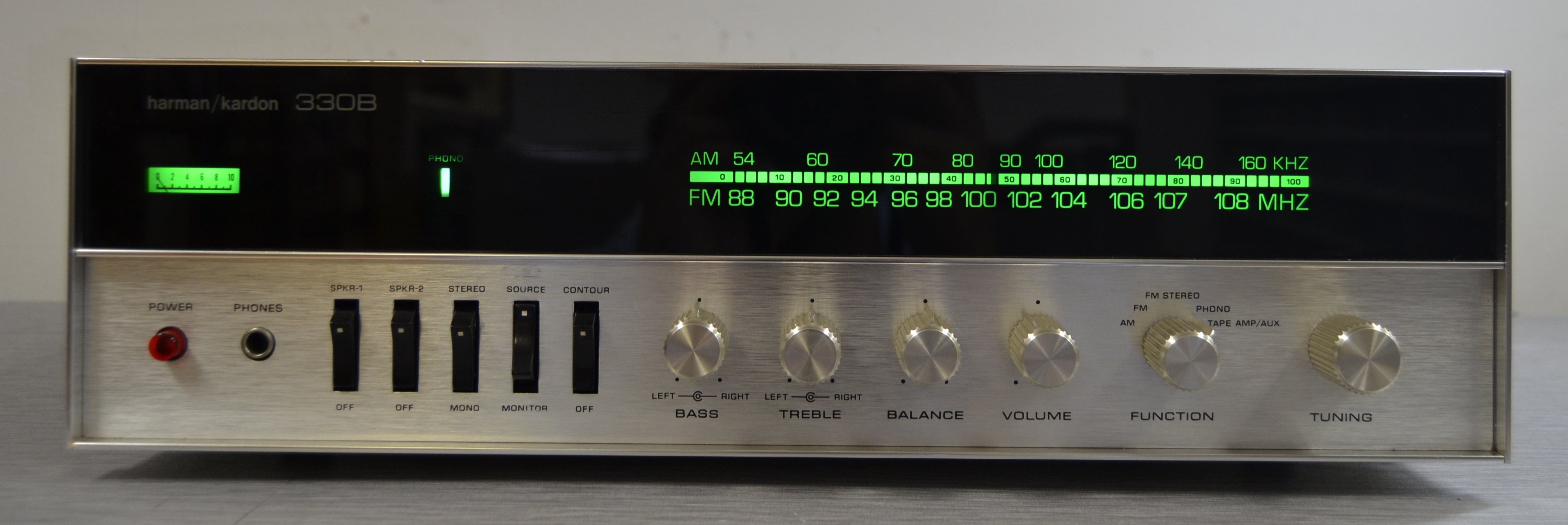 Harman Kardon 330B Stereo Receiver * 20W RMS * 1974 – The Turntable Store