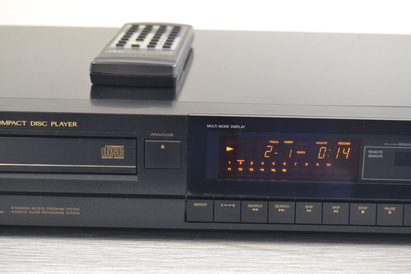 JVC XL-V450 Single Cd Player * Remote Control – The Turntable Store