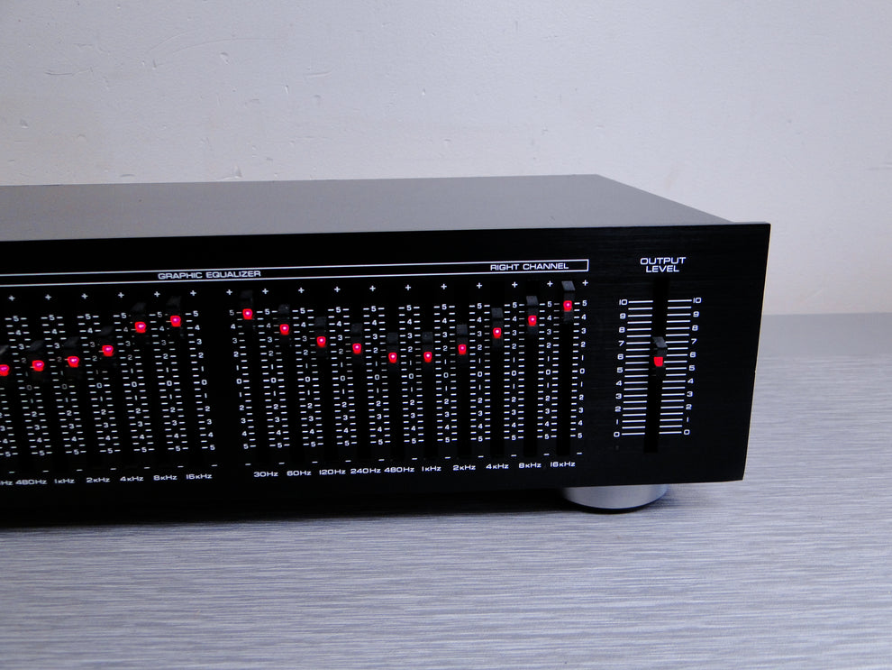Yamaha GE-30 Stereo Graphic Equalizer – The Turntable Store