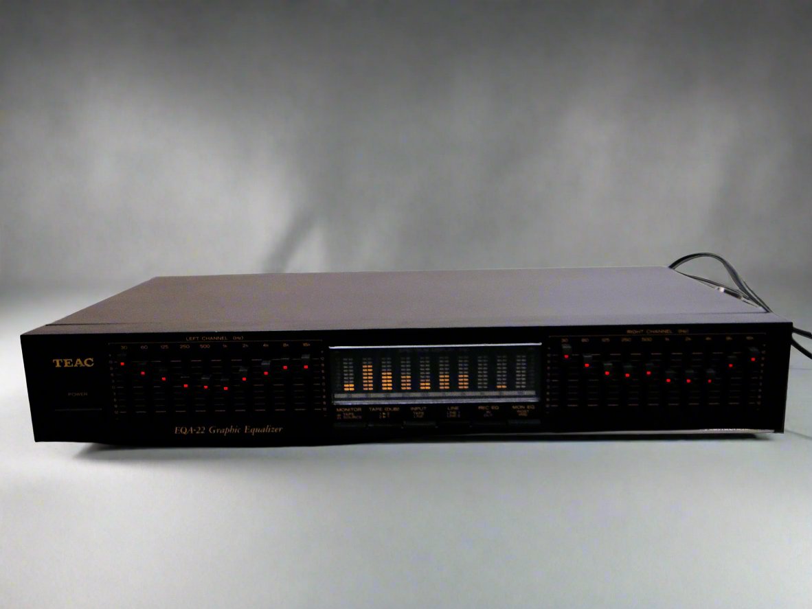 Teac EQA-22 Stereo Graphic Equalizer – The Turntable Store