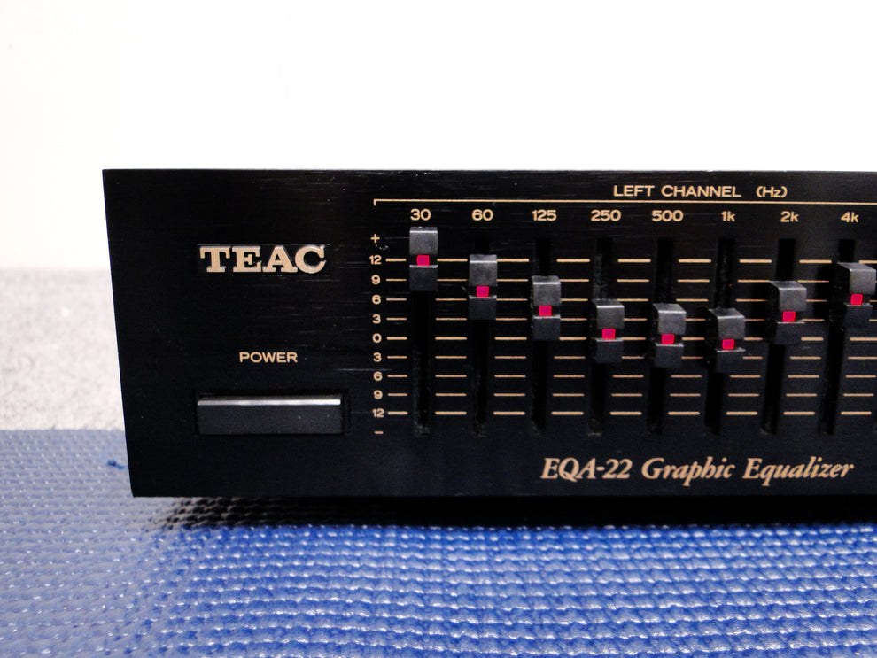 Teac EQA-22 Stereo Graphic Equalizer – The Turntable Store