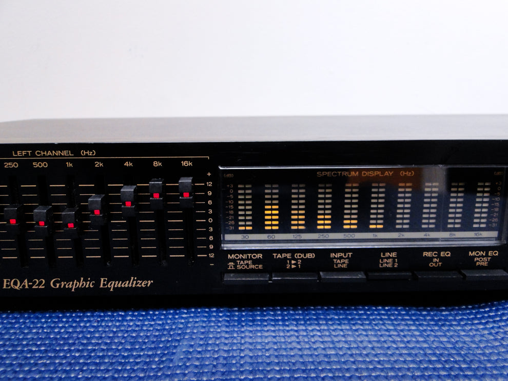 Teac EQA-22 Stereo Graphic Equalizer – The Turntable Store