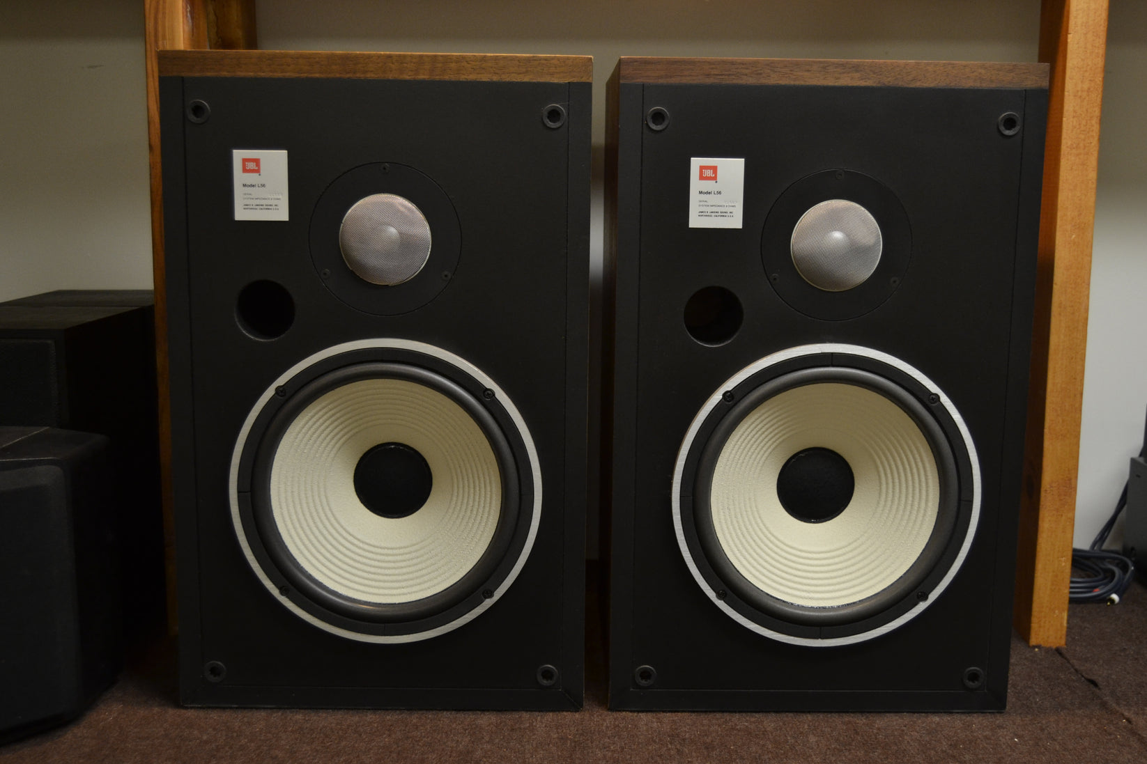 JBL L56 Speakers * Refoamed 5/2025 – The Turntable Store