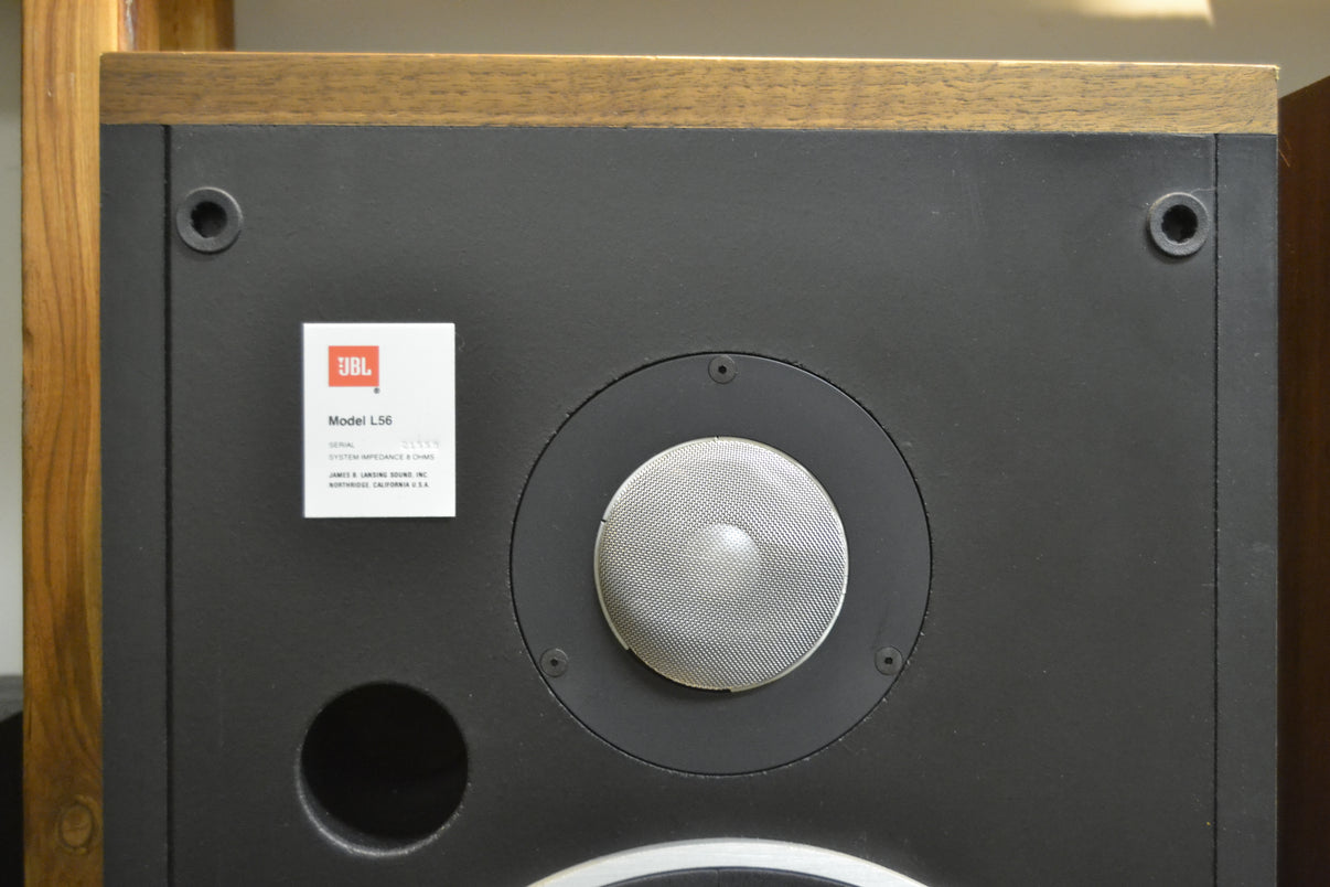 JBL L56 Speakers * Refoamed 5/2025 – The Turntable Store