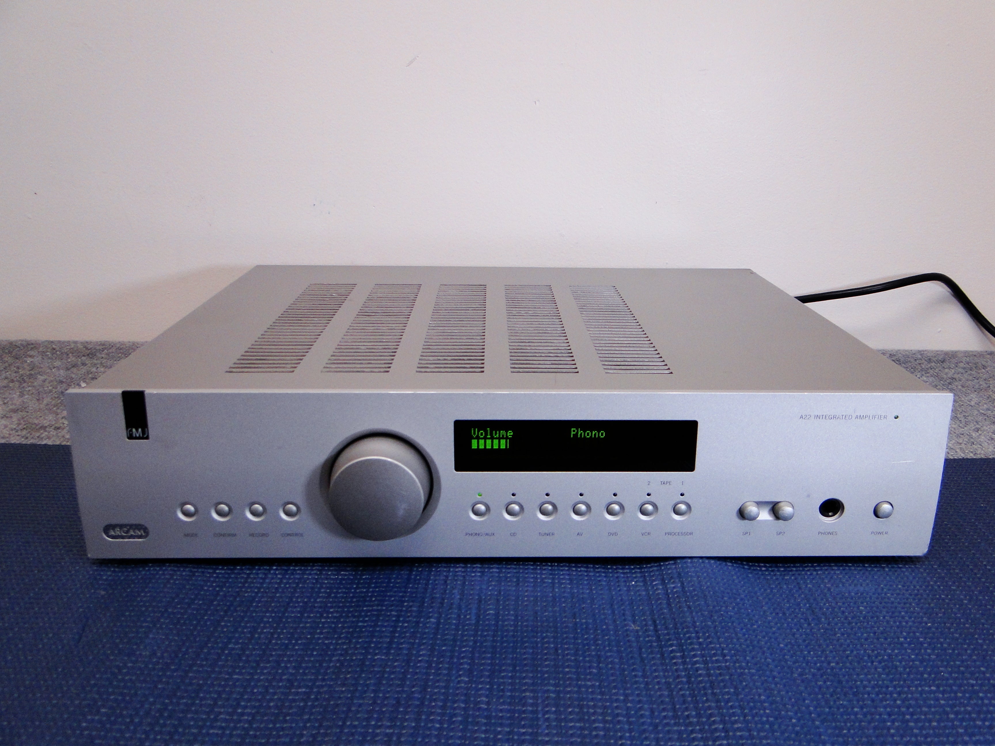 Arcam RMJ A22 Stereo Integrated Amplifier – The Turntable Store