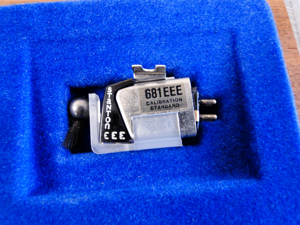 STANTON 681EEE CARTRIDGE AND GENUINE STANTON D6800EEE STYLUS IN SOLID ...