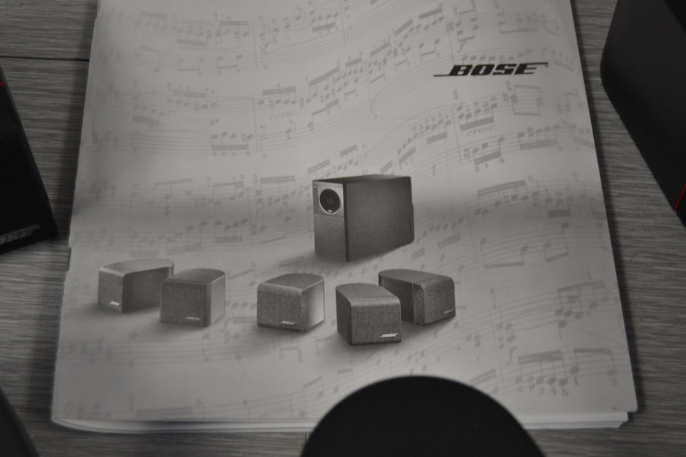 Bose Acoustimass 600 Stereo 5 Channel Speaker System * All wiring incl ...