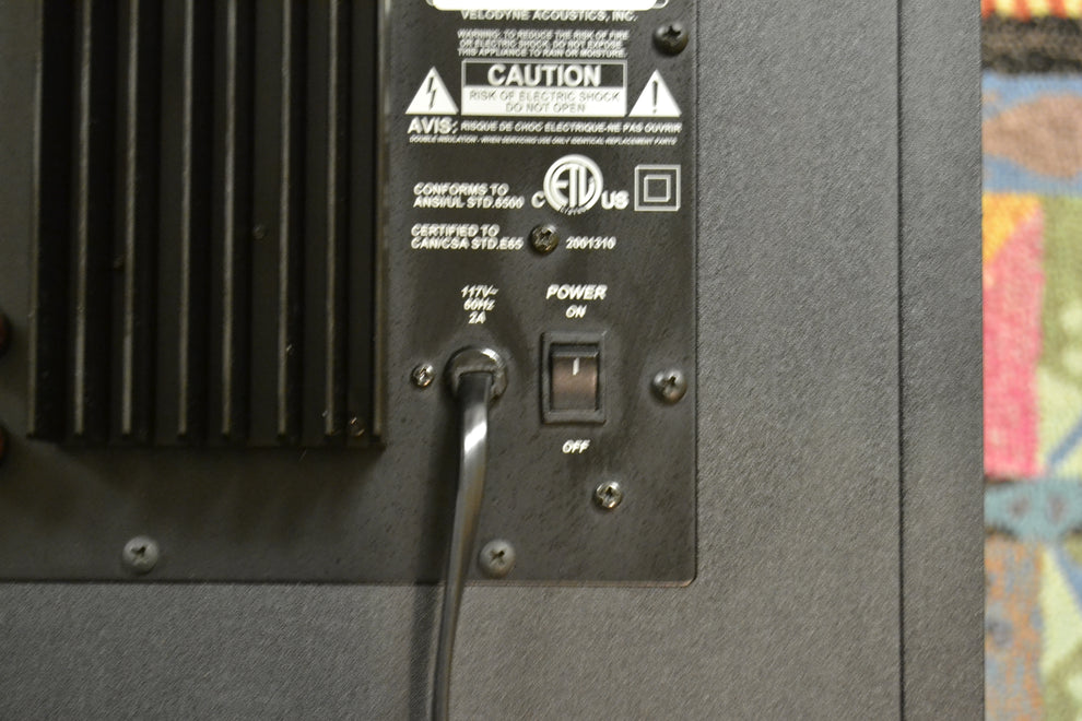 Velodyne CHT-12 Powered Subwoofer – The Turntable Store