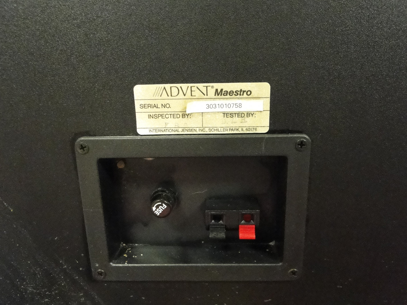 Advent Maestro Speakers * All new foams 10/2024 – The Turntable Store