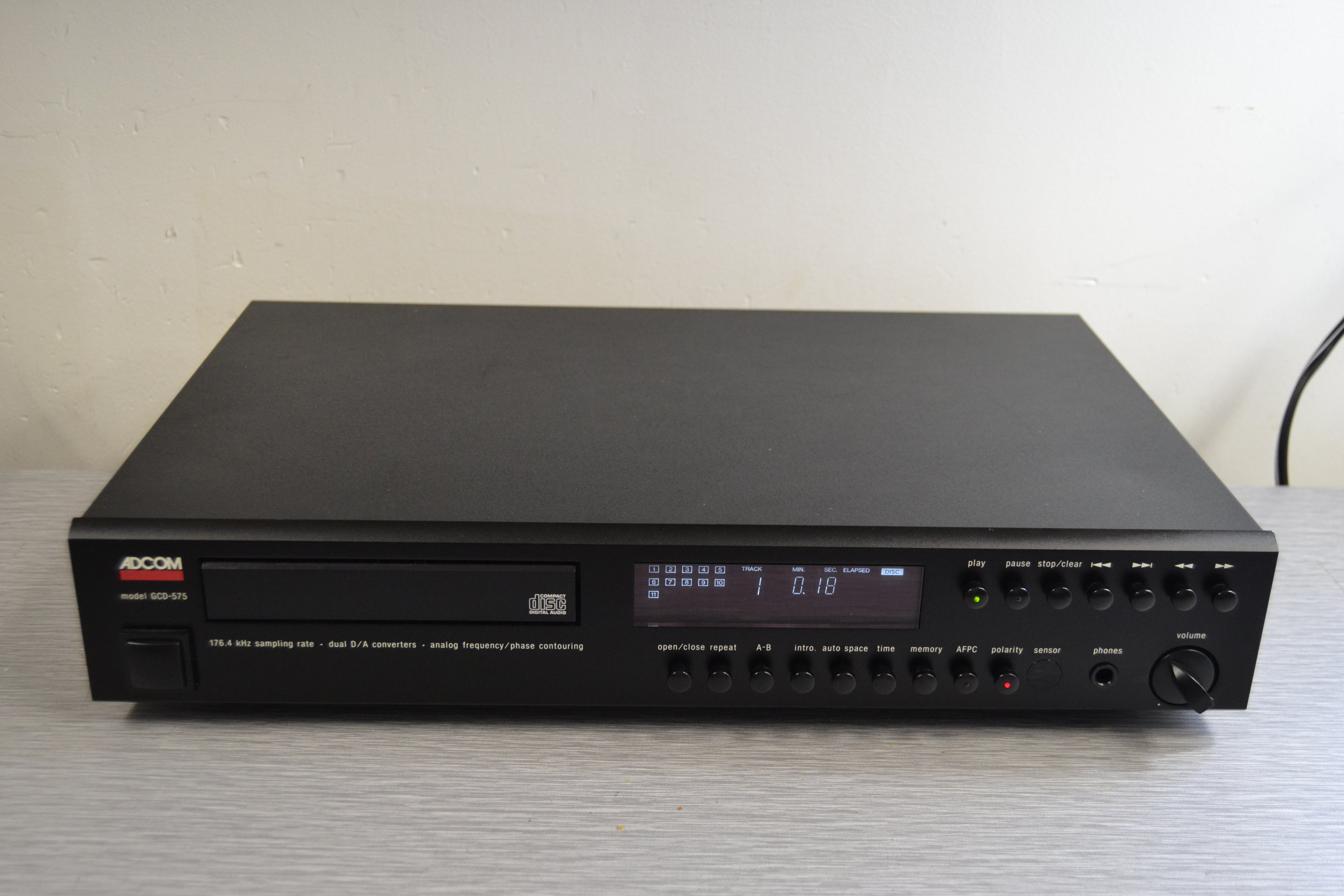 Adcom GCD-575 Single CD Player * Recapped and Performed Audio Fix – The ...