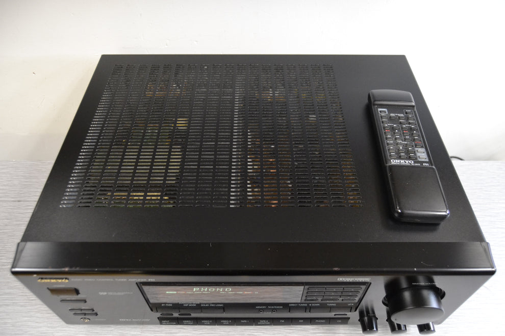 Onkyo TX-SV525 Stereo Receiver * 80W RMS * 1995 * Remote – The ...