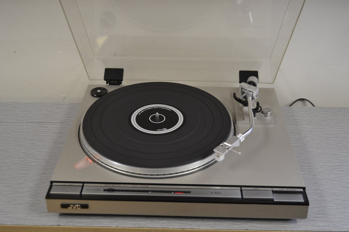 JVC L-A55 Direct Drive Turntable - NEW AT3600 Audio Technica Cartridge ...