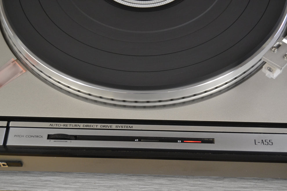 JVC L-A55 Direct Drive Turntable - NEW AT3600 Audio Technica Cartridge ...